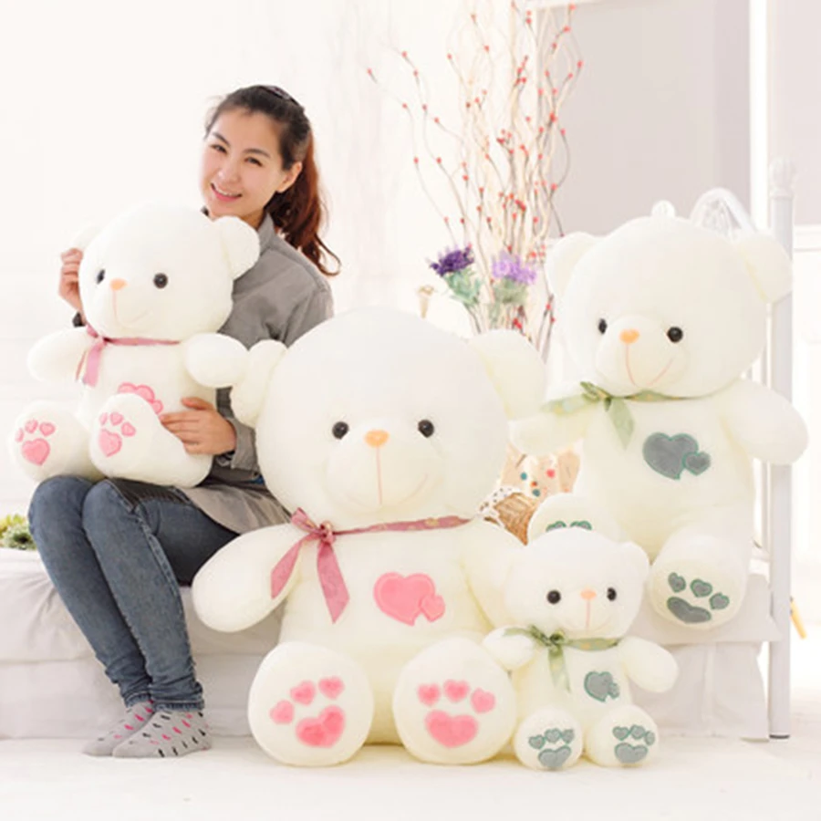 Couple Bear Wedding Plush Toys Pluche Stuffe Speelgoed Kids Soft Toys ...