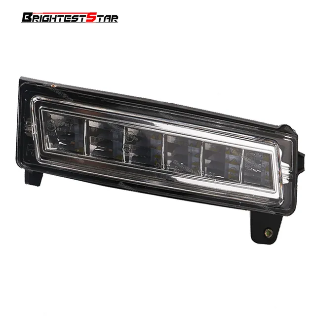 Pair 1649060251 Front LED Daytime Running Light DRL For Mercedes W164 ...