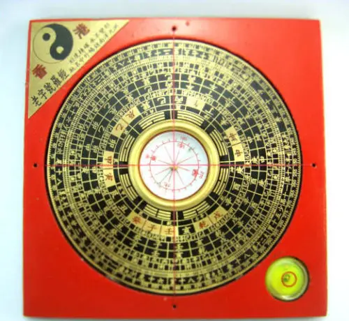 4.3 inch Feng Shui Kompas Luo Pan/pan Alat G7011 Lou di Patung-patung ...