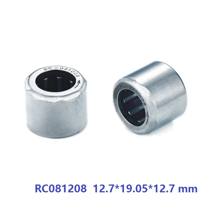 50 ชิ้น/ล็อต RC081208 1/2 "x3/4" x1/2 "นิ้วขนาด One Way คลัทช์ลูกกลิ้ง ...