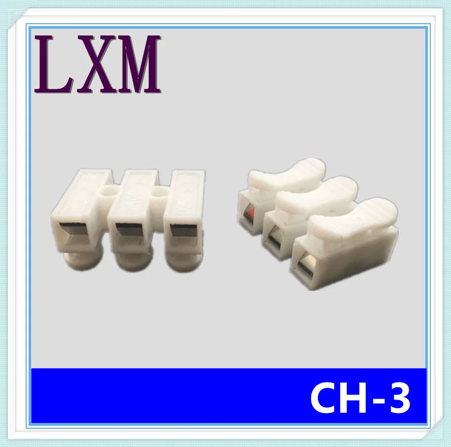 40PCS/LOT CH 3 3 bit press type universal joint quick joint for ...