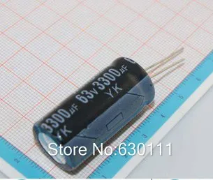 3300UF 63V Radial Electrolytic Capacitor 18mm X35mm|electrolytic ...