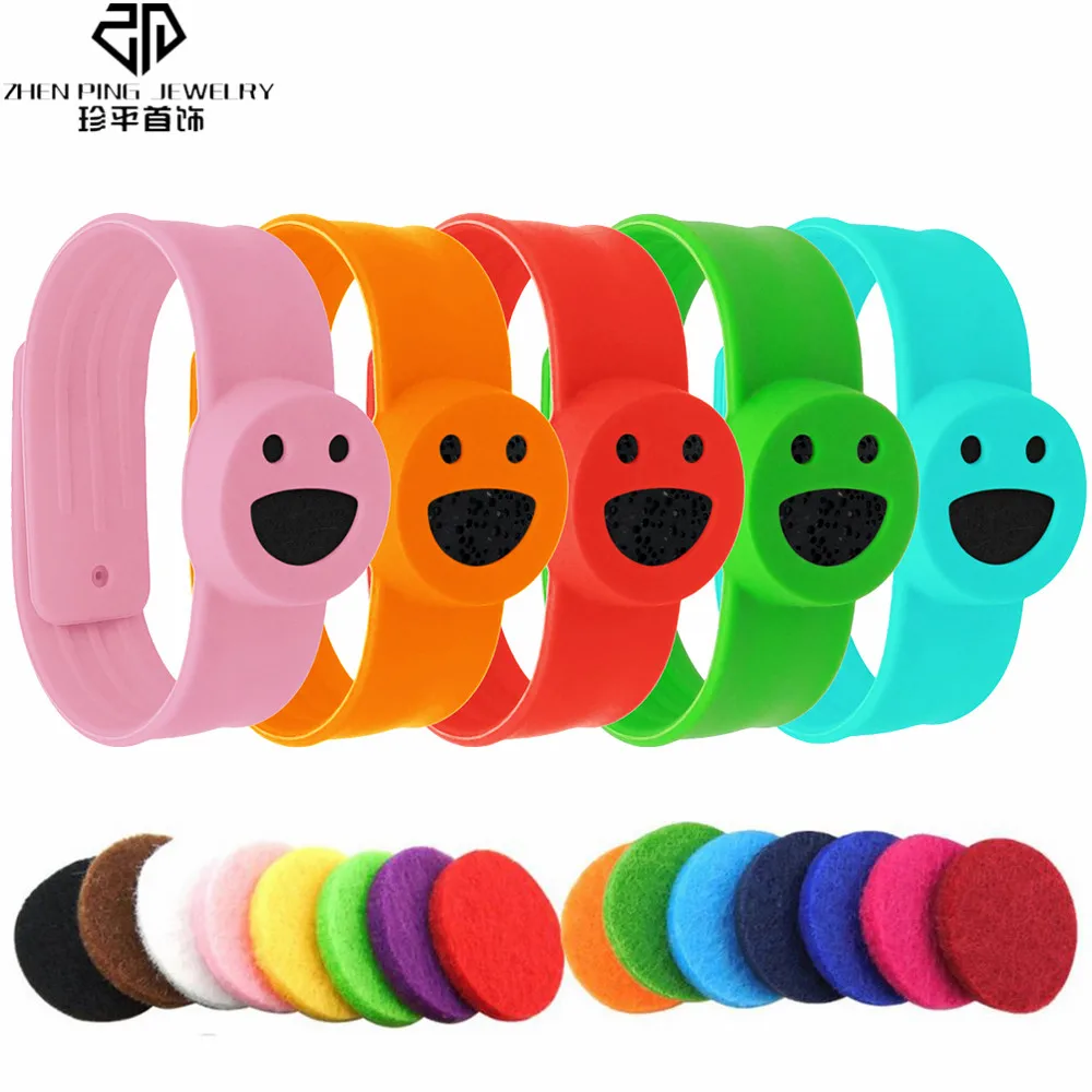 5 цветов, детский репеллент от комаров, СЛЭП браслет, диффузор эфирного ...