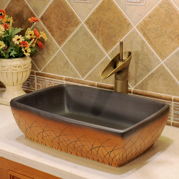 Rectangular-Handmade-Heart-Shape-Modern-Brief-Style-Ceramic-Artistic ...