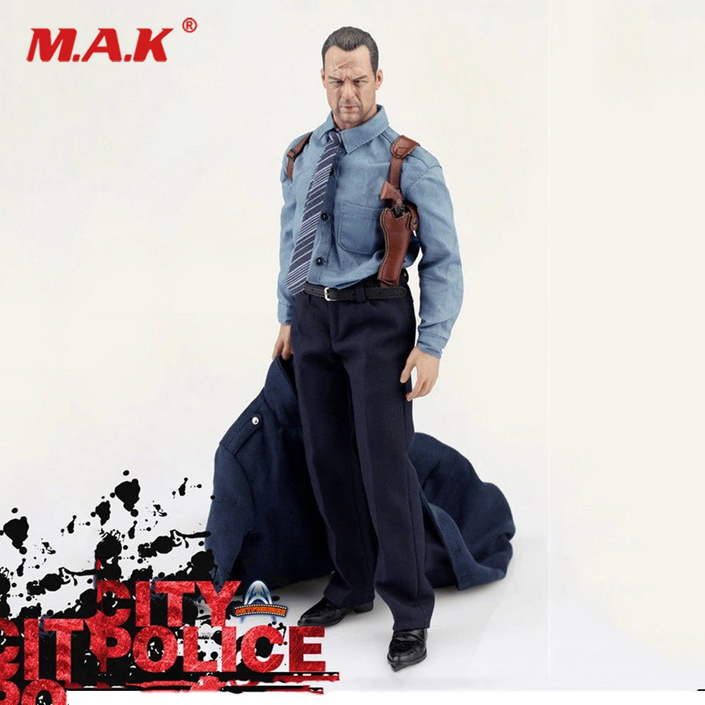 Full Set Action Figure 16 Scale Art Figures Af009 Bruce Willis Action Figure Toy With Man Head