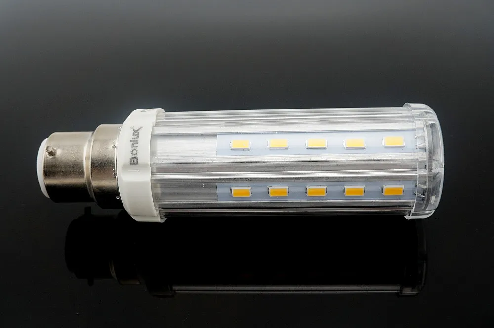 LED B22 Light Bulb 10W 15W Bayonet LED Corn Bulb 110V 220V B22 Base ...