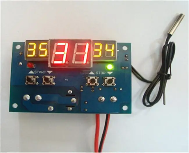 5pcs/lot Intelligent Digital Display Temperature Controller 12/24V ...