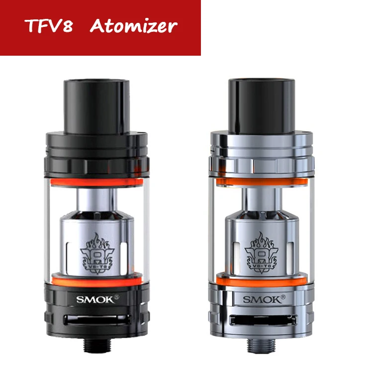 Original Smok TFV8 Atomizer Smoktech 6.0ml TFV8 Cloud Beast Tank With ...