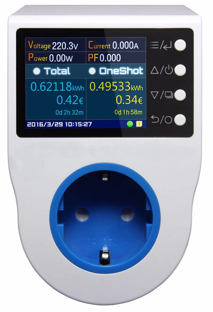 New home power metering socket / home energy meter /power recorder ...