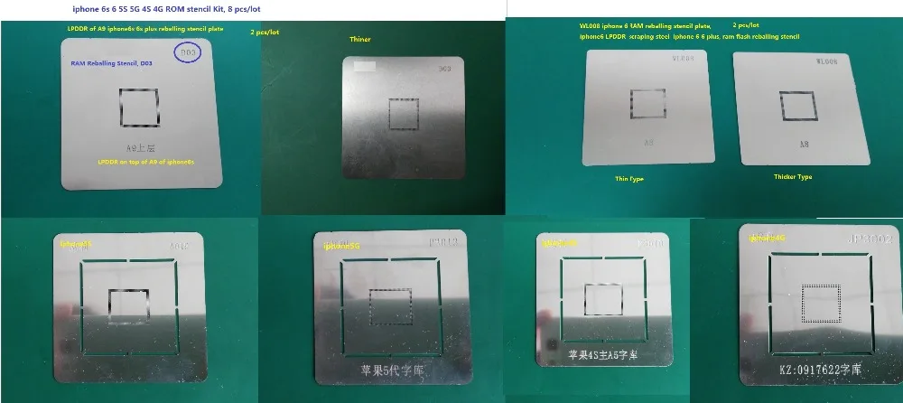 iphone ic reballing kit