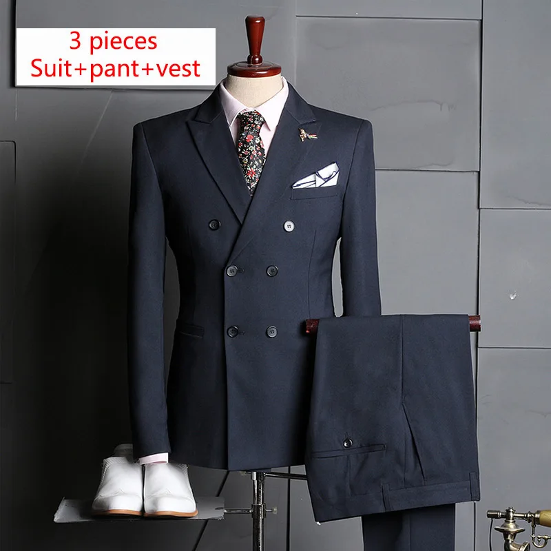2017 New Men Suit Slim Fit Designer Prom Suits Tailcoat Tuxedo Wedding ...