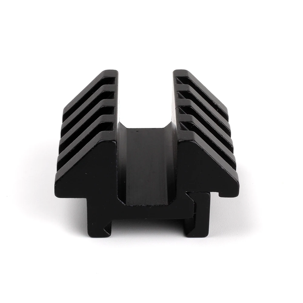 Tactical Scope High Style 4 Slot DUAL 45 Degree Offset Side Picatinny ...