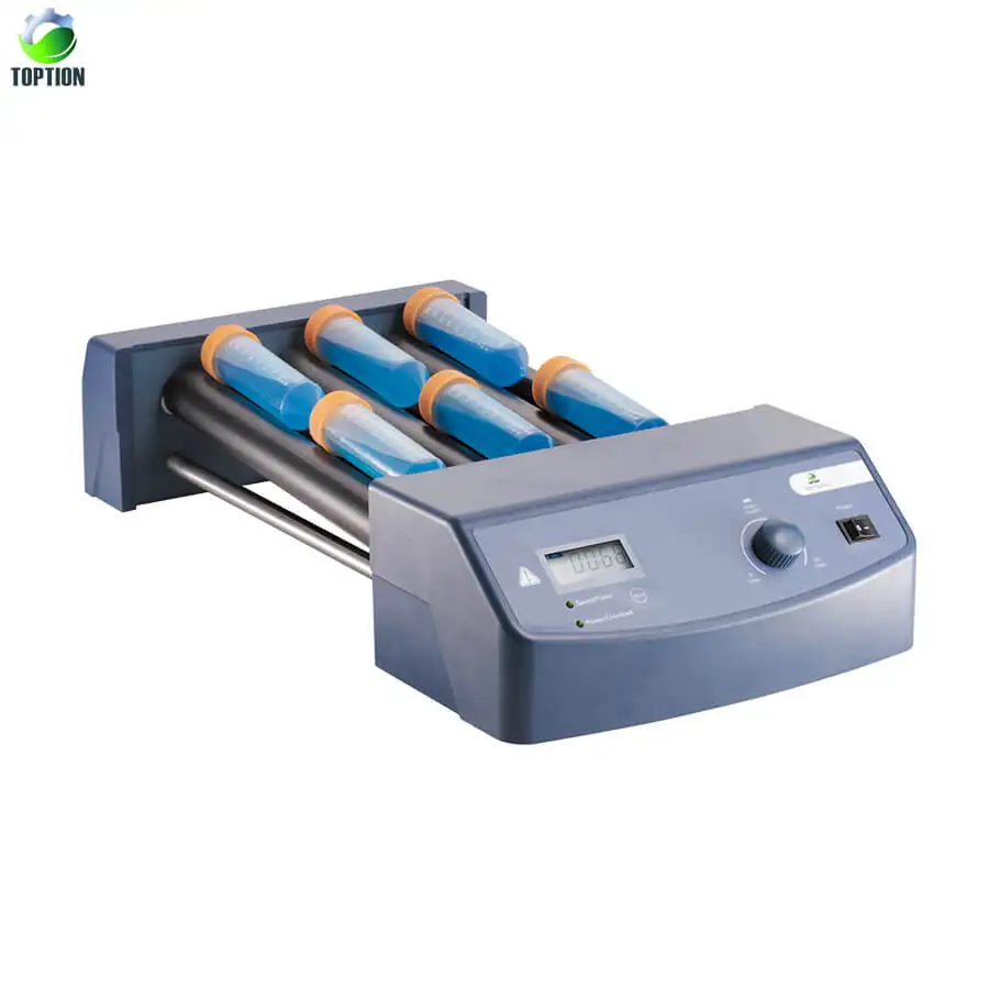 Lab LCD Digital Tube Roller Mixer Adjustable Speed Medical Instrument ...