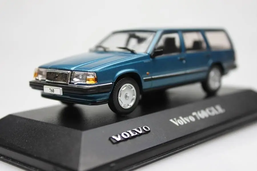 Atlas 1:43 volvo 760 GLE Alloy car model vintage cars-in Diecasts & Toy ...
