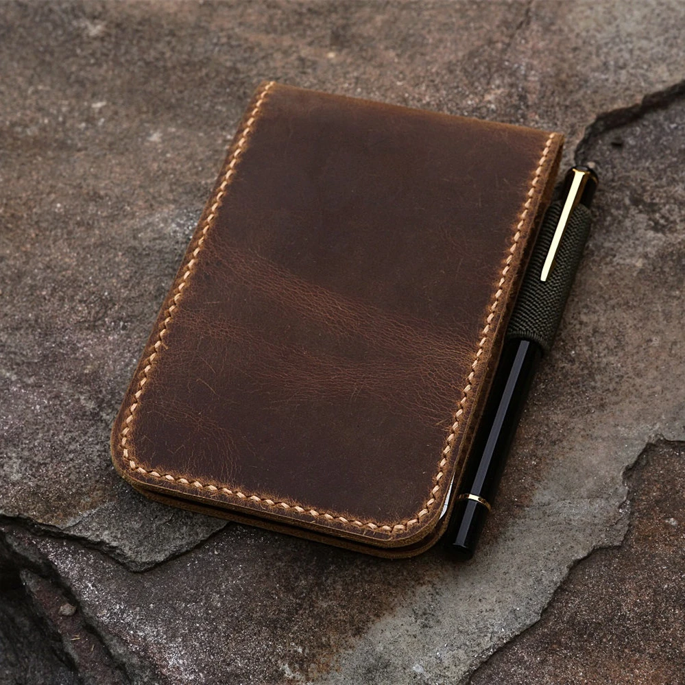 Personalized Real Genuine Leather Notepad Cover For Rite In The Rain ...