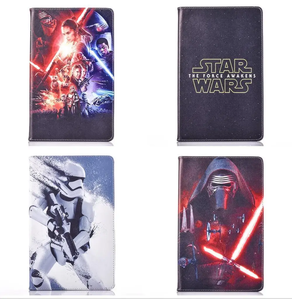 3D Science Movie Star Wars The Force Awakens PU Leather Case Cover For ...