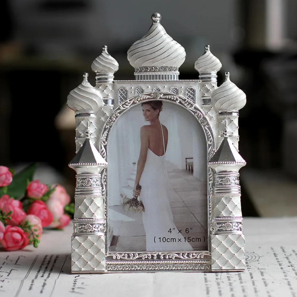 Unique Romantic Castle Photo Frame Vintage Photo Frame Antique Picture ...