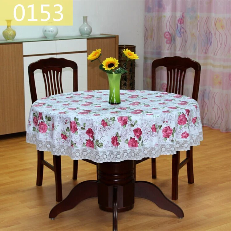 Round Plastic Table Covers