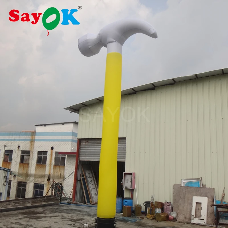 5m/16.4ft Tall giant inflatable hammer air dancer with air blower for ...