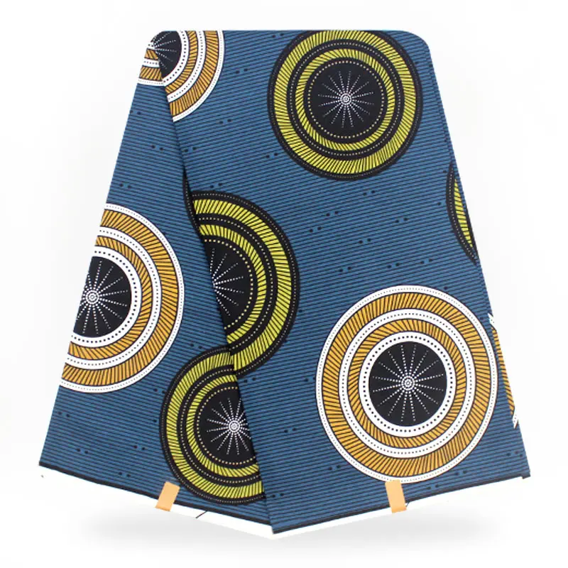 2018 100% cotton textile Wax Veritable printed designs Nigerian wax ...