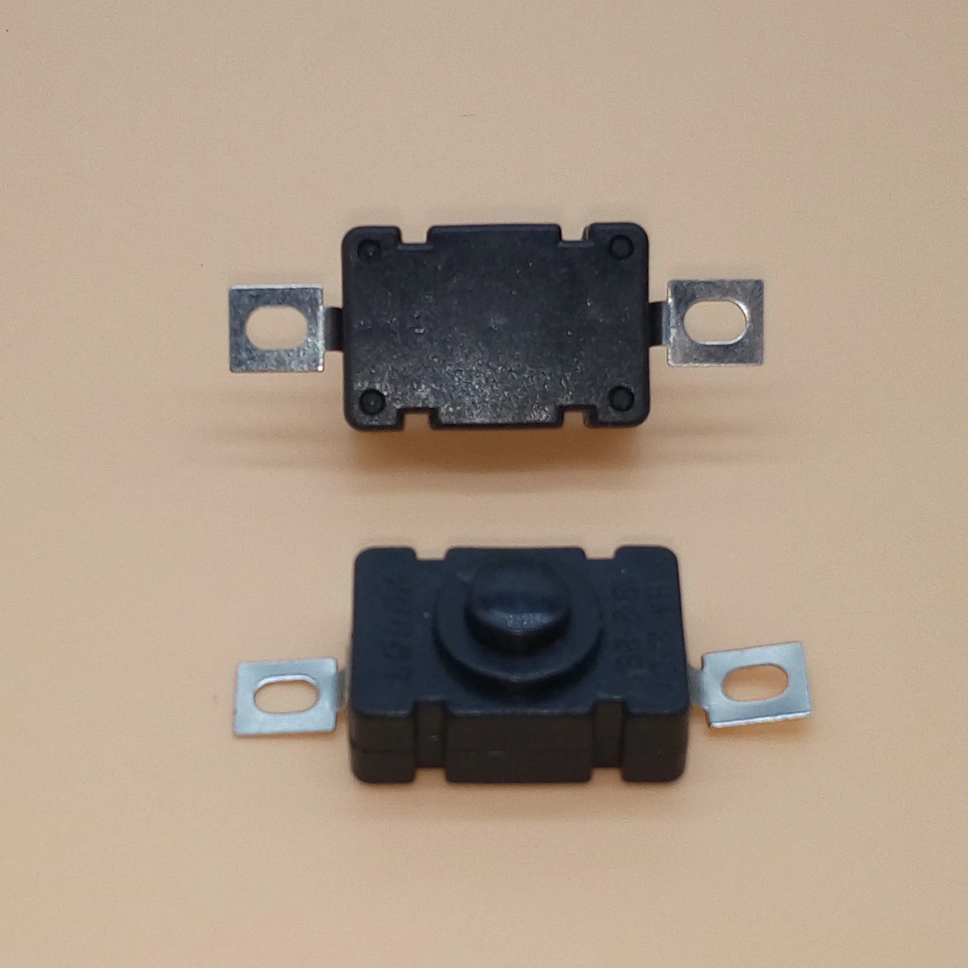 10pcs Flashlight Switches Touch Push Button Switch Acdc 250v 15a Size 18mm X 12mm Lw Kan 28