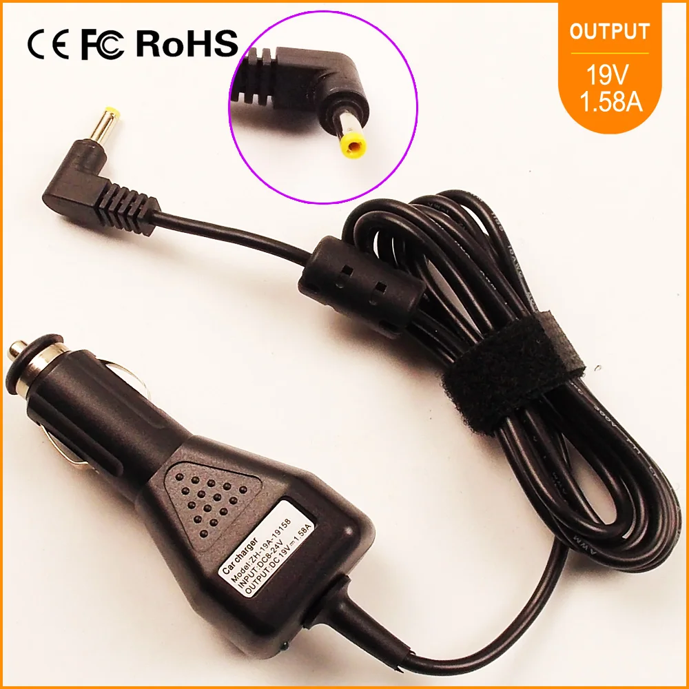19V 1.58A Laptop Car DC Adapter Charger for HP/Compaq Mini 110 1030 110 ...