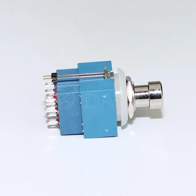 4X Guitar Effects 3PDT 9-Pin Latching Stomp Pedal Footswitch Foot ...