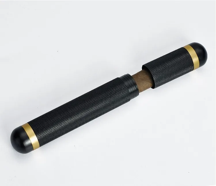 2pcs/lot Portable Metal Cigar Tube Aluminum Travel Humidifier Tube ...