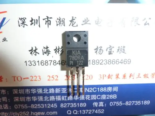 10 piezas KIA7809API U/P F kia7809apia KIA7809A 7809A TO220F ...