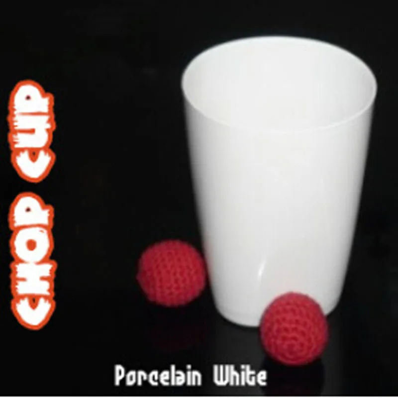 Chop Cup (Porcelain White,Plastic) magic trick,stage magic,accessories ...