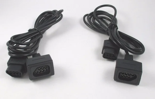 2 Pcs High Quality And Fast Shipping Cable For Nintendo Nes Controller ...