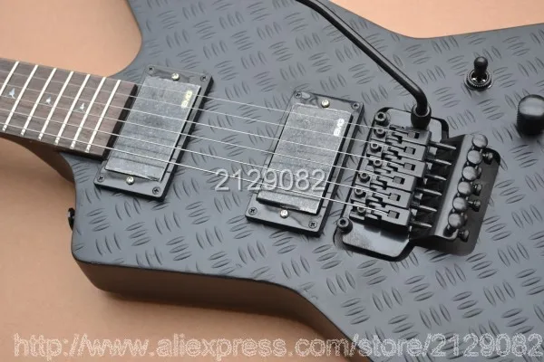 New Arrival Custom ESP Floyd rose Explorer Black Electric Guitar ...
