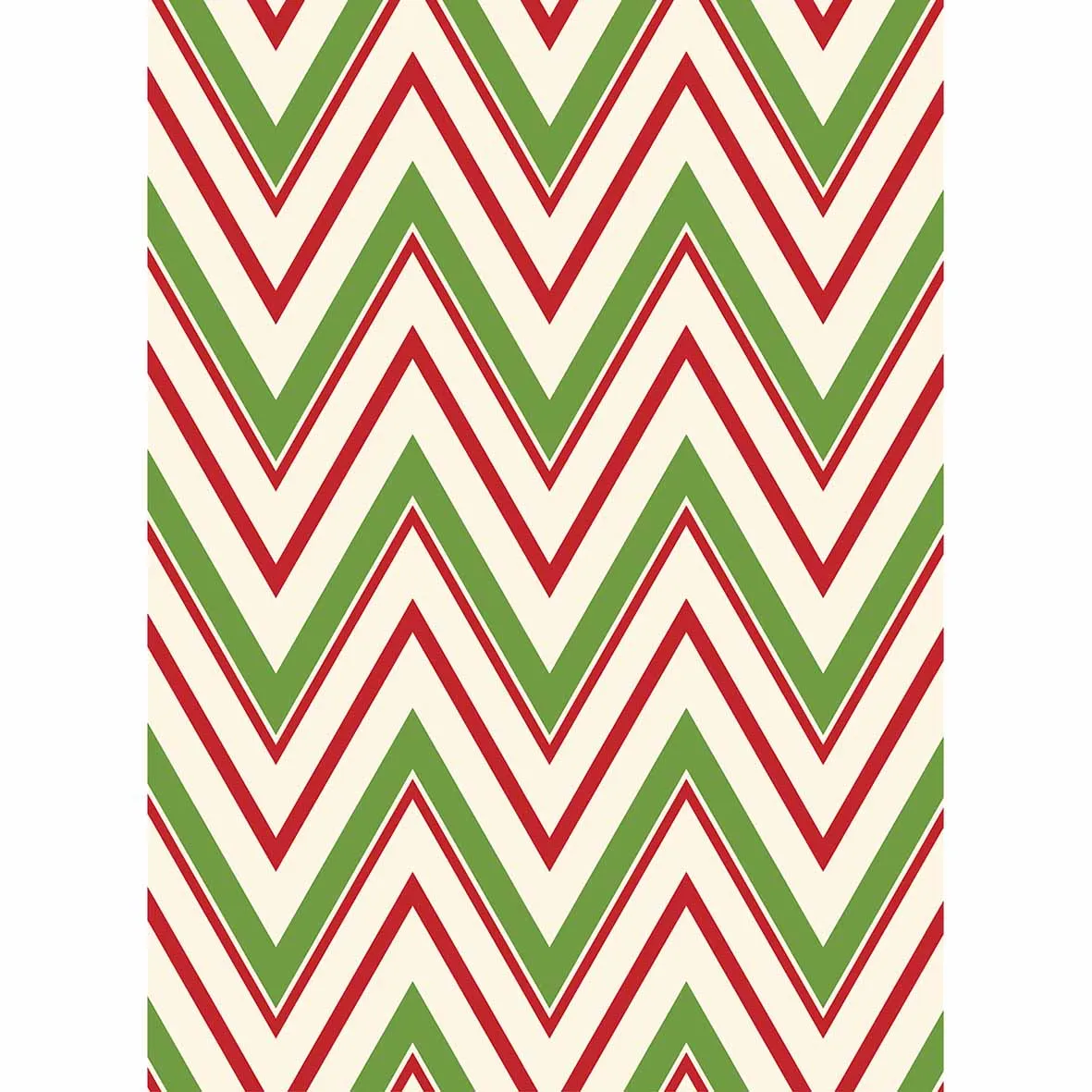 Red And Green Chevron Background