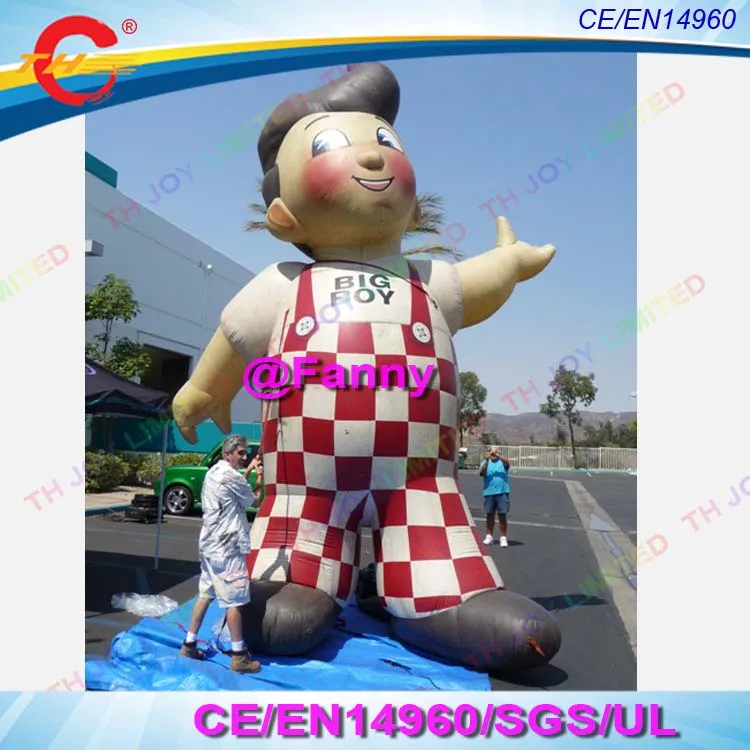 4m/13ft or 6m/20ft or 8m 26ft tall giant inflatable big boy for ...