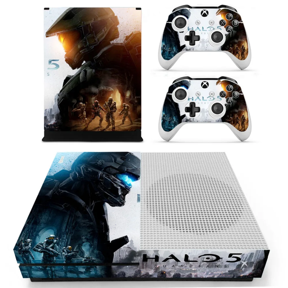 Halo 5 Skin Sticker for Microsoft Xbox One S - ConsoleSkins.co