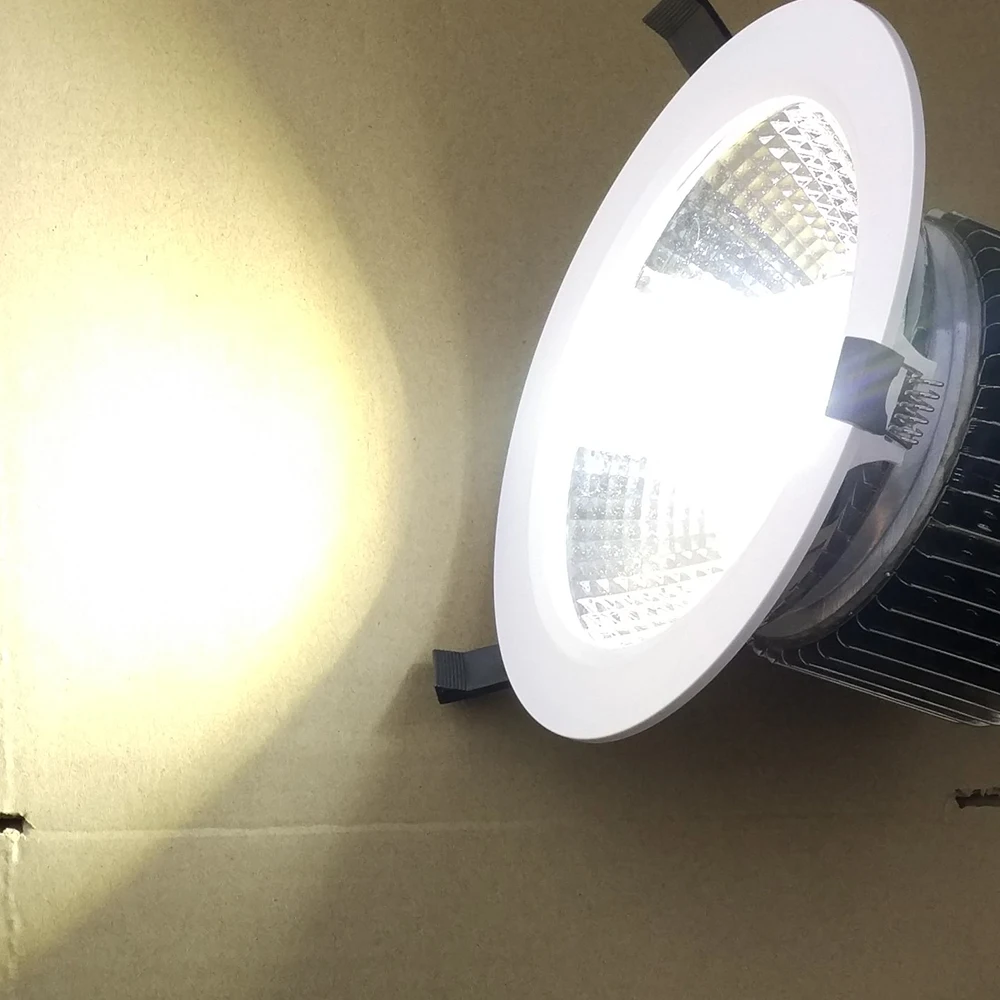 High Ceiling 100W 120W 150W 200W Super LED Downlight Cut hole 200mm ...
