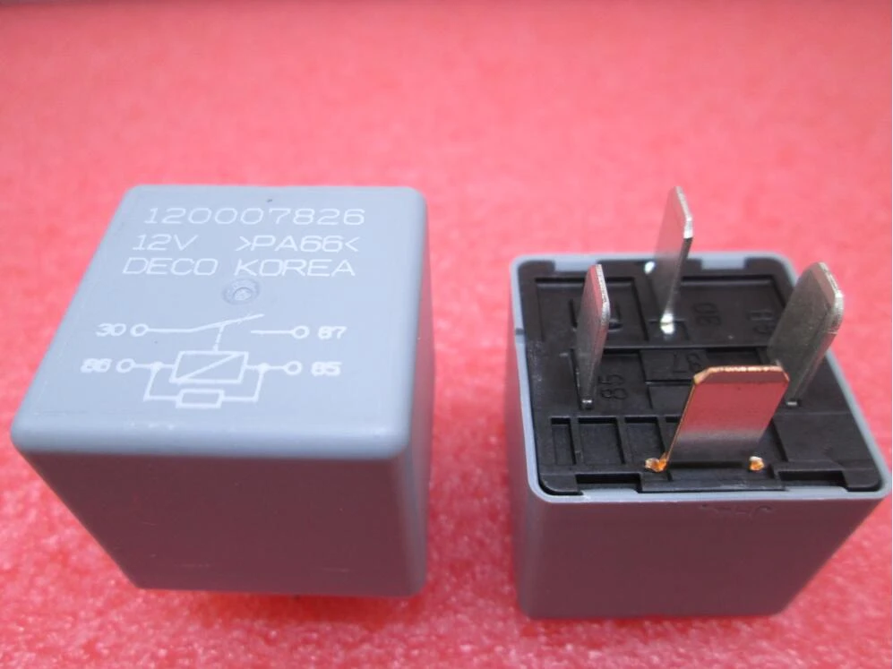 Relé nuevo de 120007826 12 V 120007826 12 12 V 12VDC DC12V DIP4 10 ...