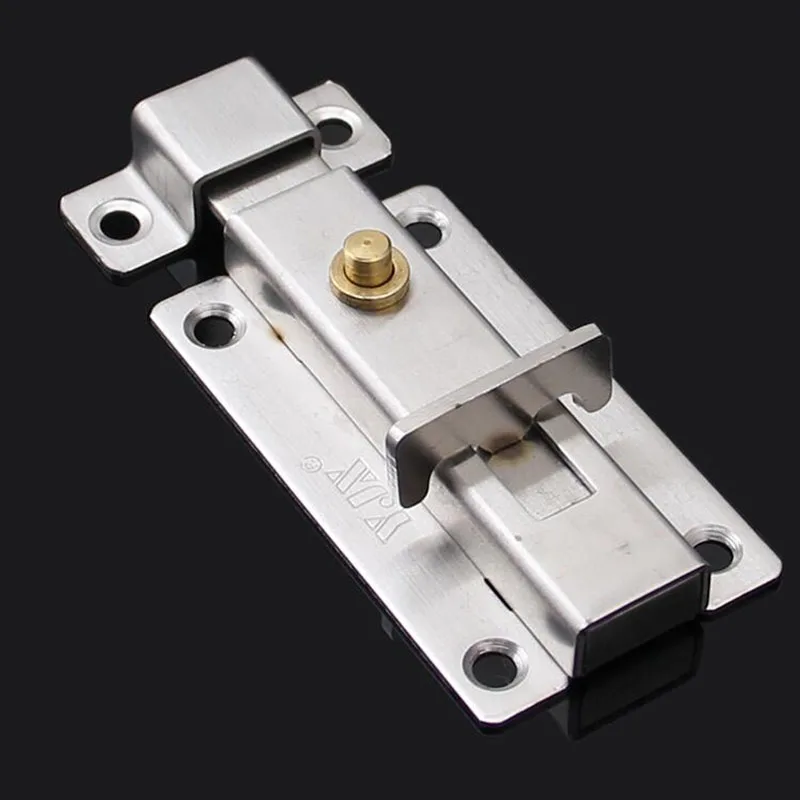Auto latching stainless steel spring bolt 4 inch plug mount bolt ...