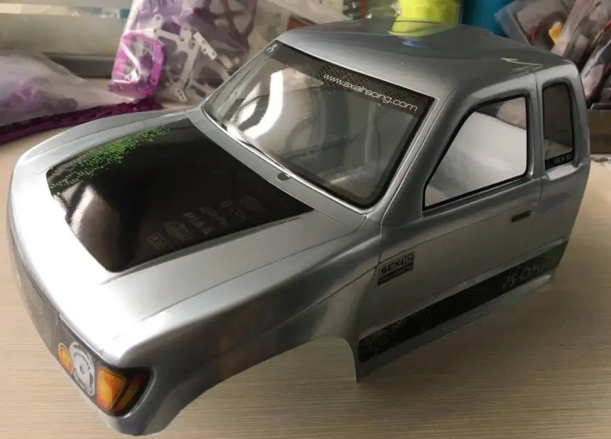 SCX10-AX90022-Rock-Crawler-Truck-AX4025R-cuerpo-trasero-cubo-jaula ...