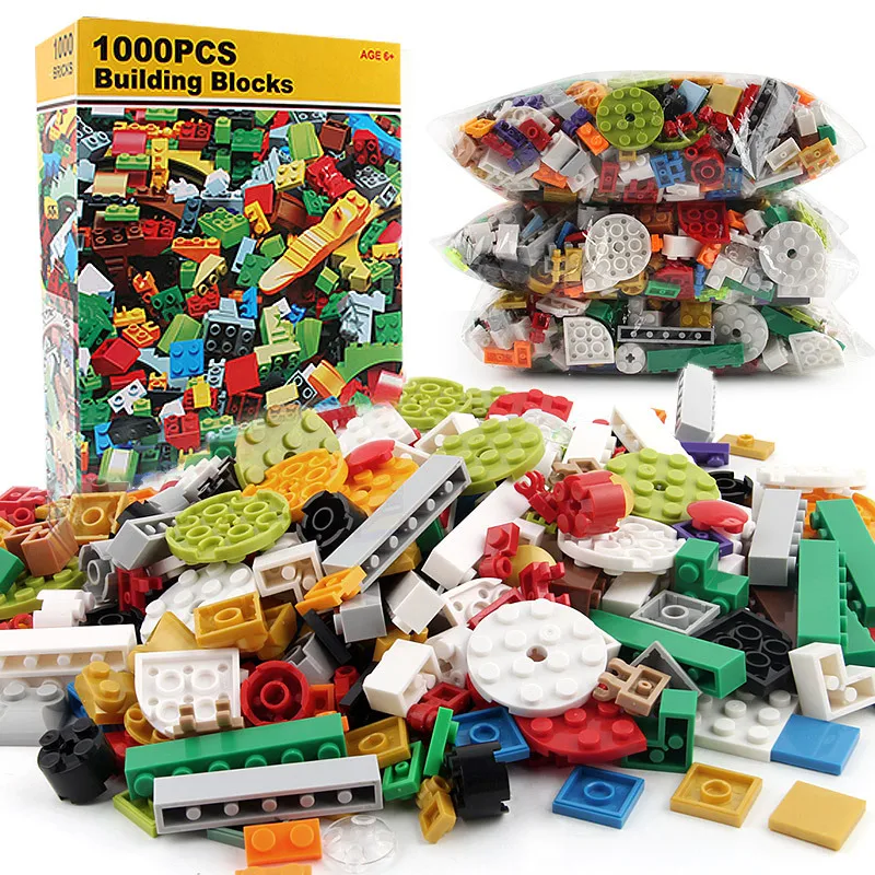 Discount This Month 1000Pcs Building Blocks Sets Compatible LegoINGLY ...