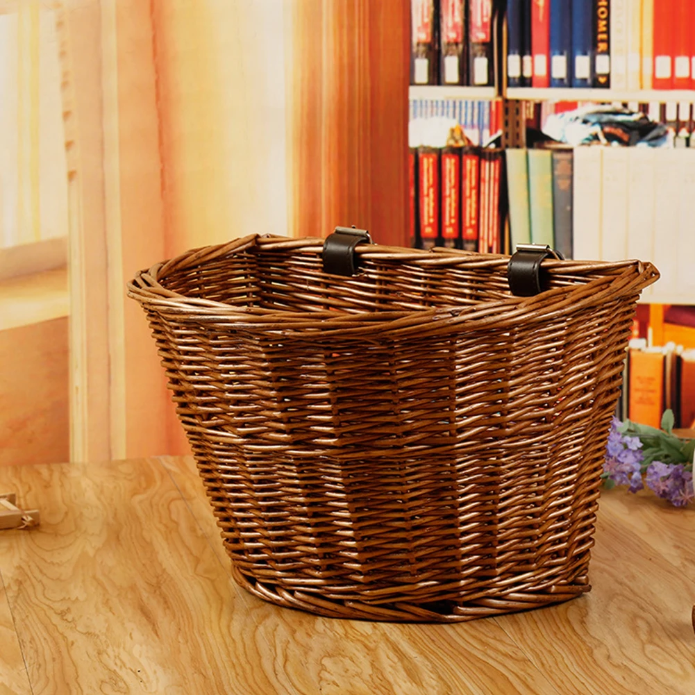 Wicker Bicycle Basket | Bike Accessories World