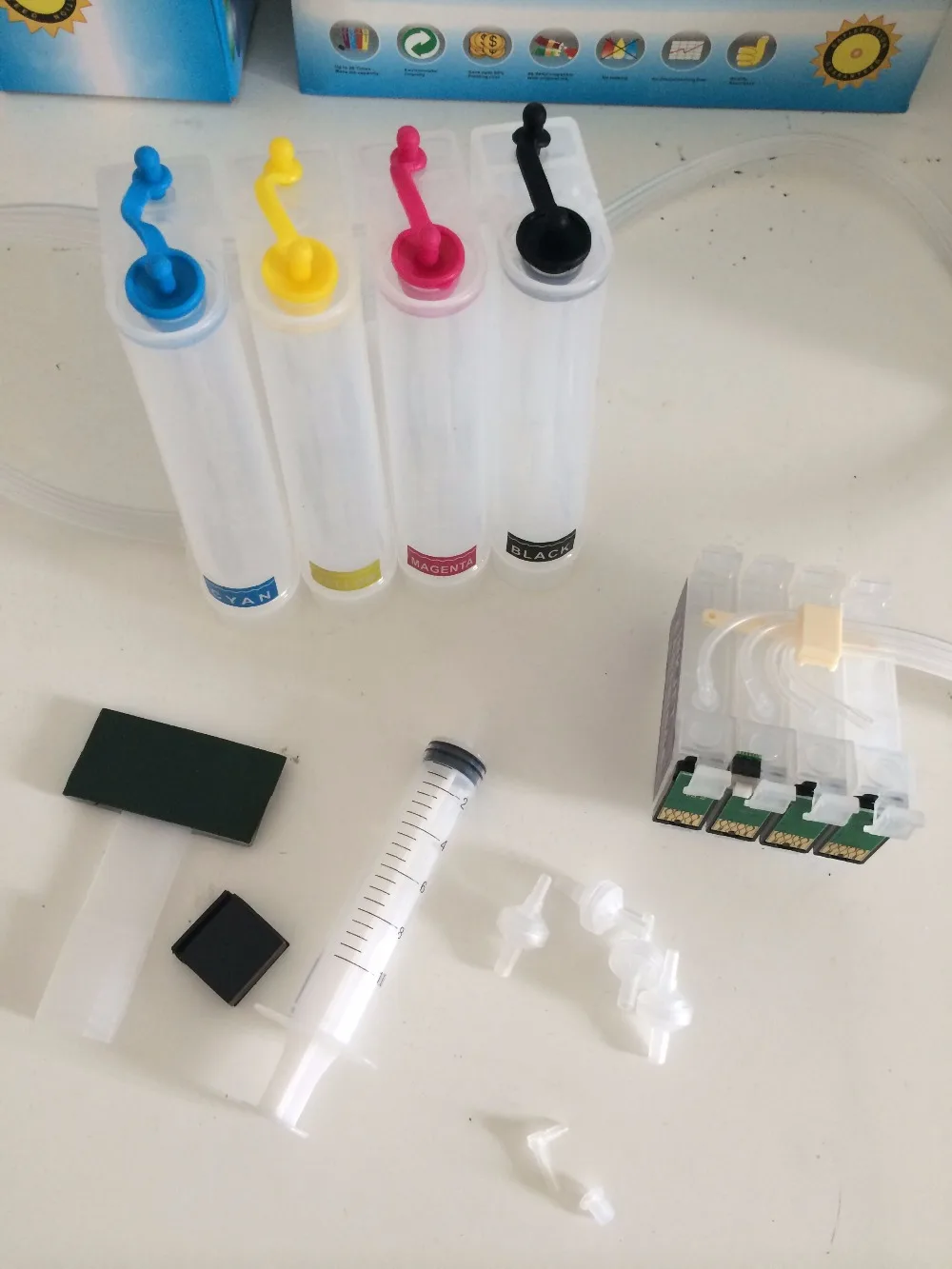 Empty CISS for EPSON C79 C90 CX3900 CX5500 printer printer parts|ciss ...