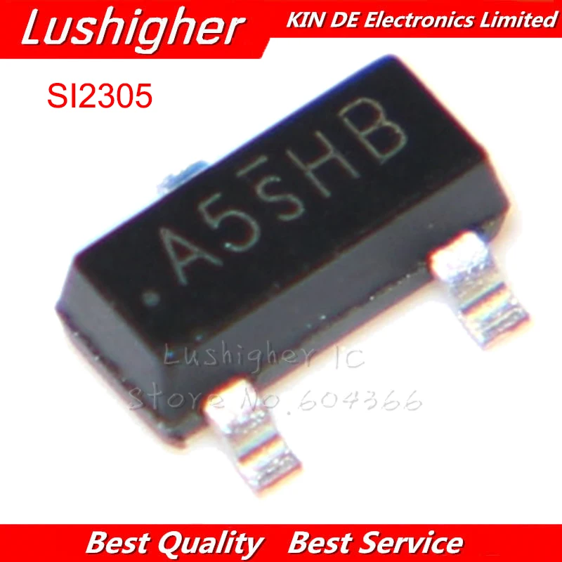 50pcs Si2305 Sot-23 Si2305ds Sot23 A5shb Smd Si2305cds Mosfet ...