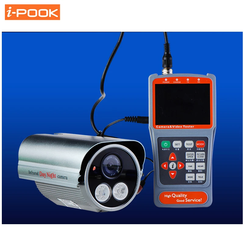 Digital UTP Cable Testing Portable 3.5 Inch LCD CCTV Camera Monitor ...