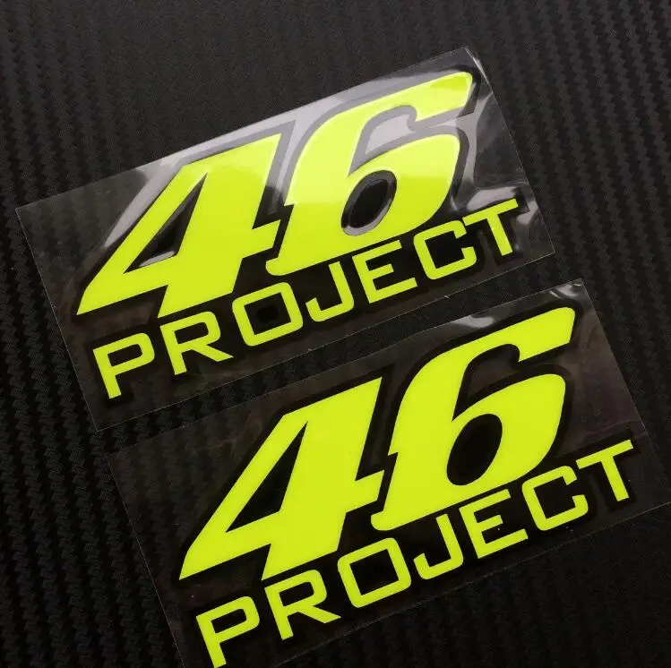 46 proyecto un par rossi 46 pegatinas adhesivos para yamaha moto ...