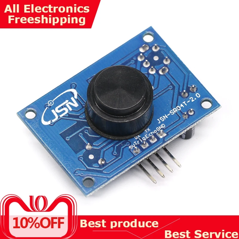 JSN-SR04T integrated ultrasonic ranging module waterproof ultrasonic ...