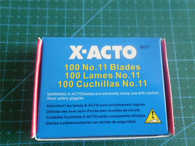 200pcs/lot Airlfa #11 Blades X-acto Blades To Suit #1 Hobby Knife Xacto ...