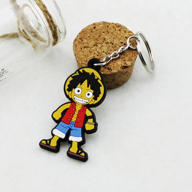 One Piece Luffy Keychain 4 Styles | One piece Merchandise | Up to 80% ...