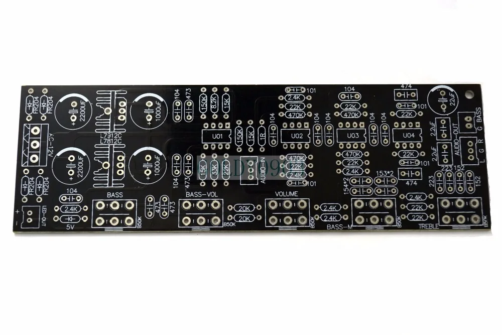 2.1 Tone Board Front Board With Heavy Subwoofer Amplifier Output Front ...