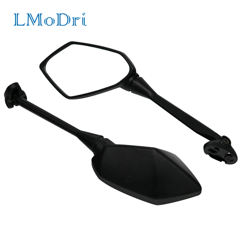 Lmodri Racing Motorcycle Mirrors Sport Bike Scooter Rear View Mirror ...